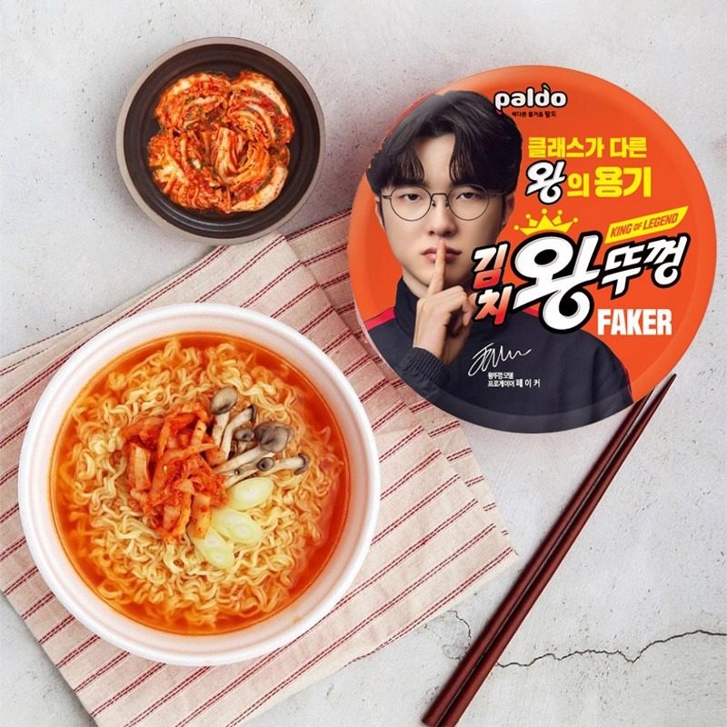 是兄弟就来单吃Faker泡面！韩国Paldo八道牛肉味方便面到底好不好吃？_游戏推荐_淘宝游戏网