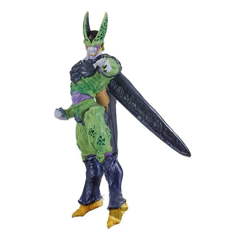 22cm Bandai Dragon Ball Z Anime Figures Cell Seru Standing A
