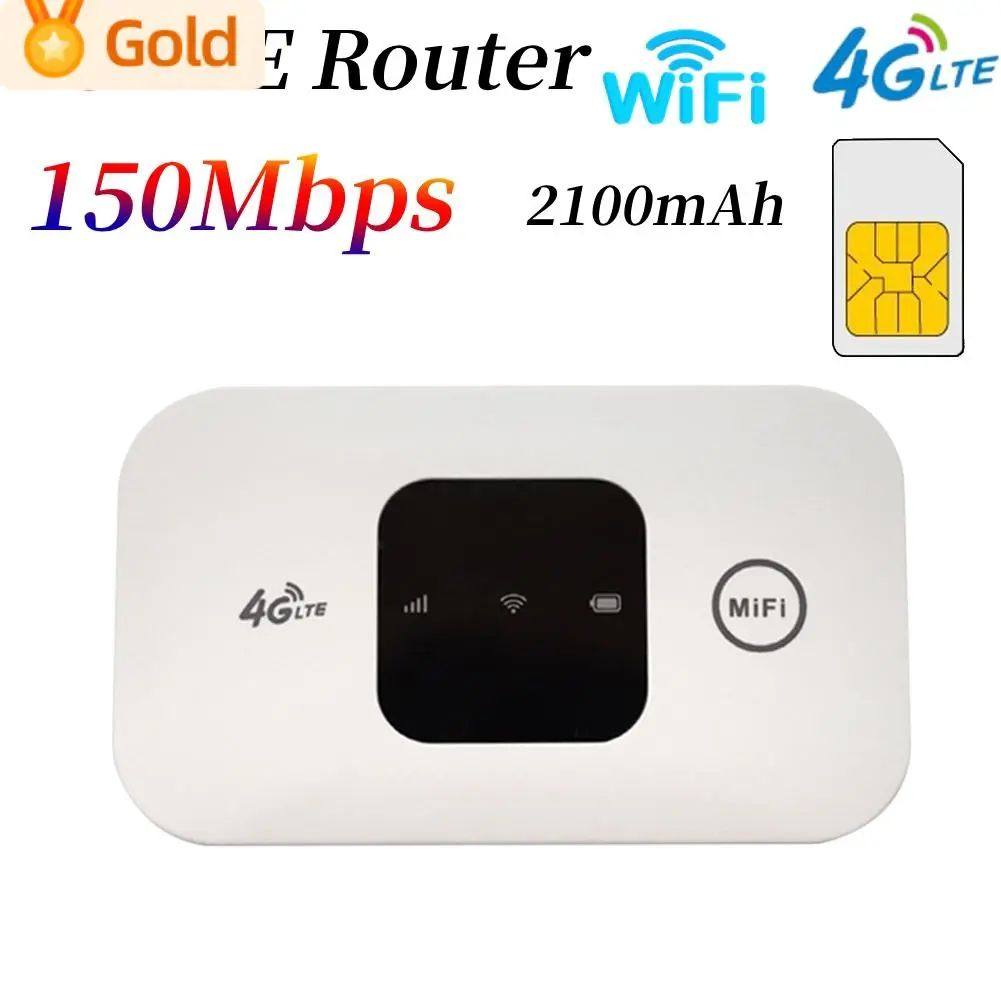 Купить 4г LTE Wi -Fi Router 2100MAH Portable Pocket Wi -Fi Router Mobil ...