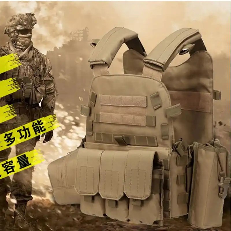6094战术背心：户外野营与CS战场的完美搭档，解锁战狼级野战作训体验！-战术背心-淘宝百科网