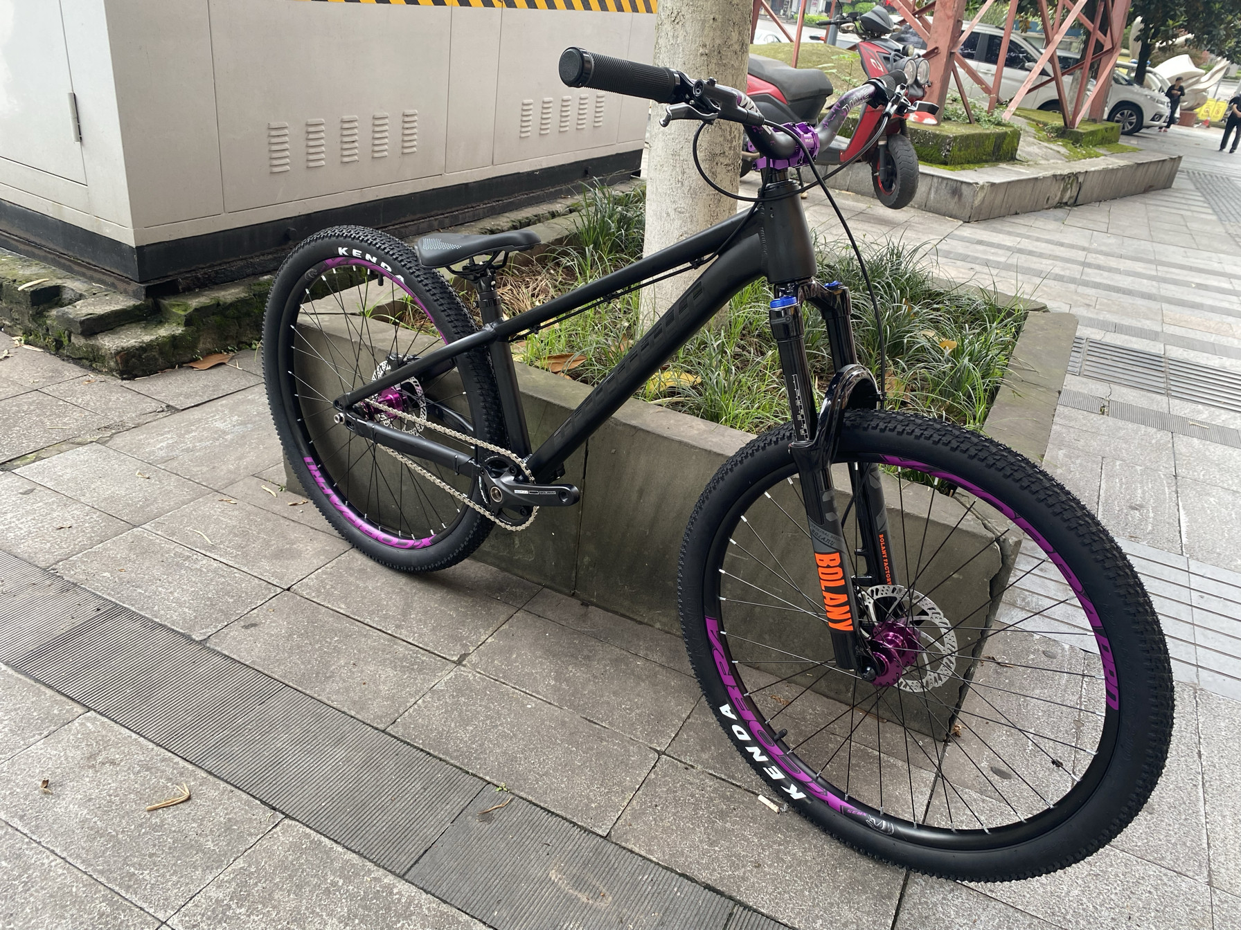 德国Propain铝合金土坡车架：26寸大街DJ泵道鱼尾单速，轴距可调的秘密武器！-自行车车架-淘宝百科网