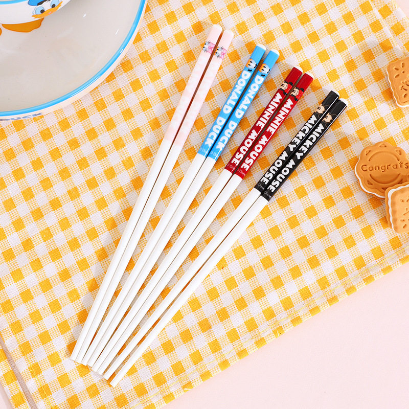 Household ceramic chopsticks, non-slip and anti-mildew creative ...