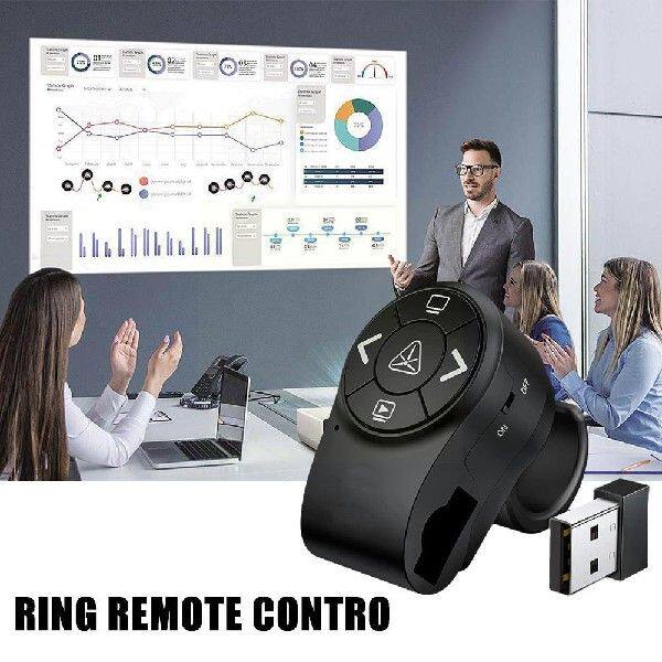 Wireless Presenter RF 2.4G Finger Remote PowerPoint PPT-Taobao