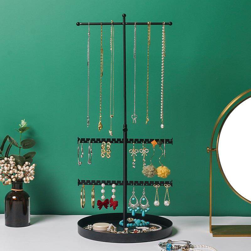 Expandable and detachable round jewelry display stand! a storage game ...