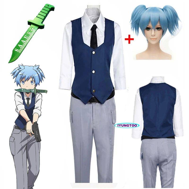 Anime Assassination Classroom Shiota Nagisa Cosplay-Taobao
