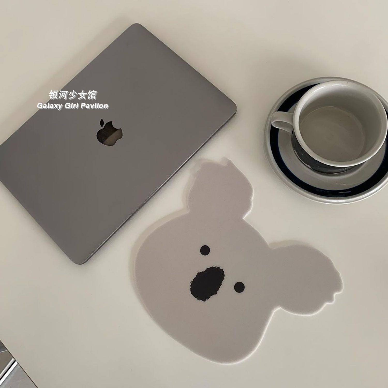 Galaxy | Big-faced koala mouse pad - korean style, instagrammable ...