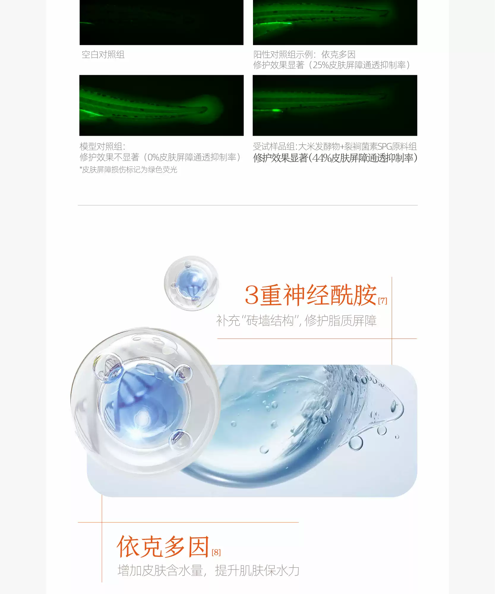 乐妍LEYAN轻感舒缓修护霜奶蓝霜修护紧致轻乳霜55g