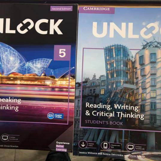 🎓解锁英语新世界！剑桥初中英语Unlock Basic 1-5级听说读写大字版高清第二版来啦！🌟-进口教材/考试类/工具书类原版书-淘宝好物网