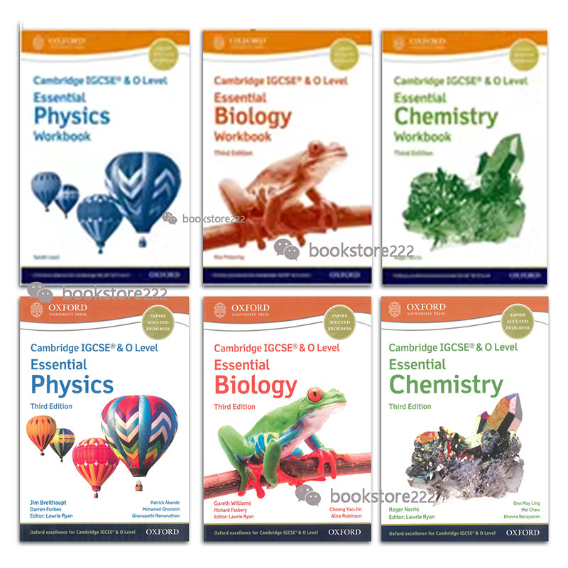 📚🚀揭秘学霸秘籍！Cambridge IGCSE Essential Science Workbooks 让你轻松掌握知识！-考试类原版书-淘宝好物网