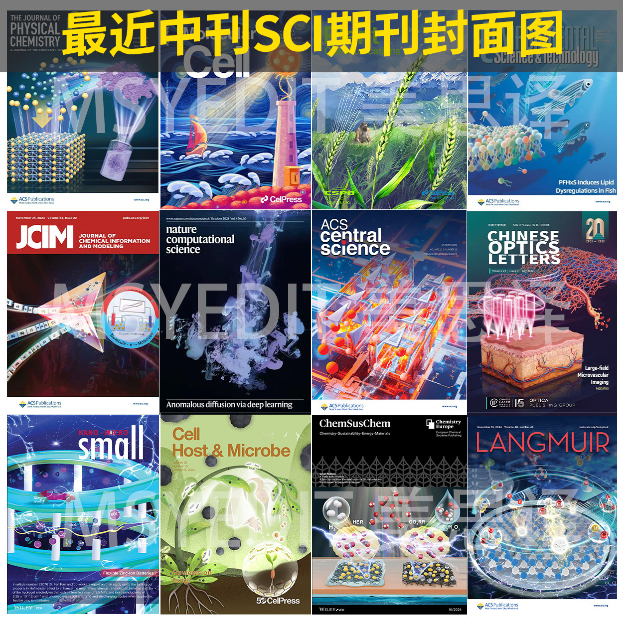 SCI投稿必备！揭秘顶级期刊封面图背后的秘密🎨📚-笔译服务-淘宝好物网