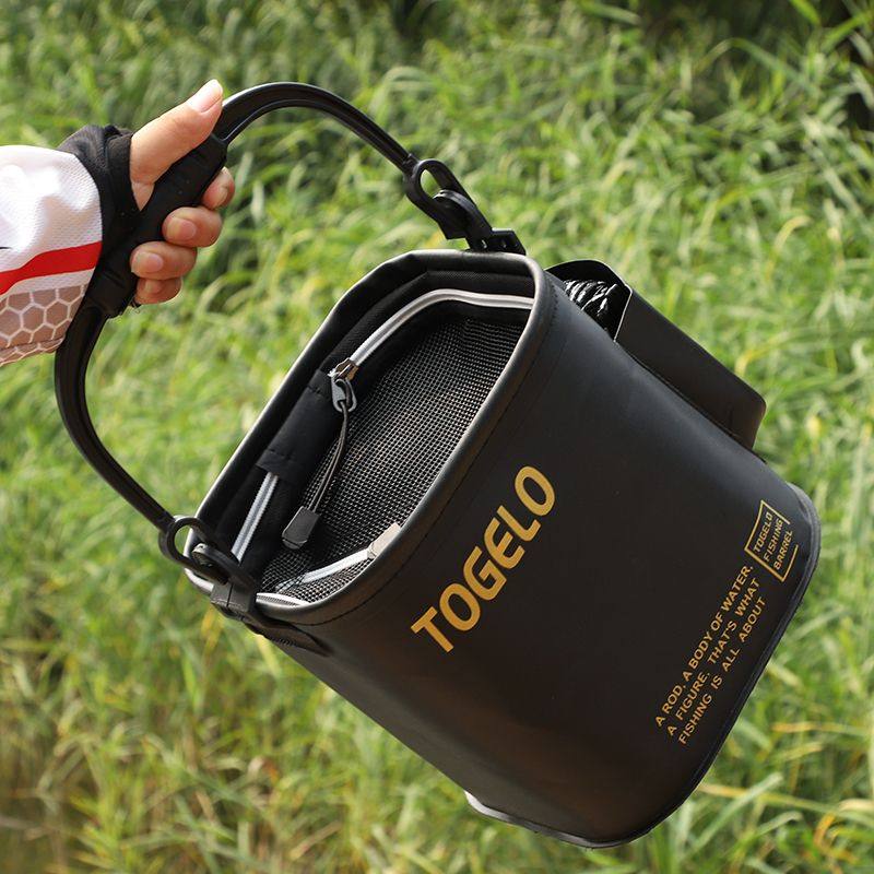 Fishing bucket, new foldable fishing bucket, special fishing bucket for ...