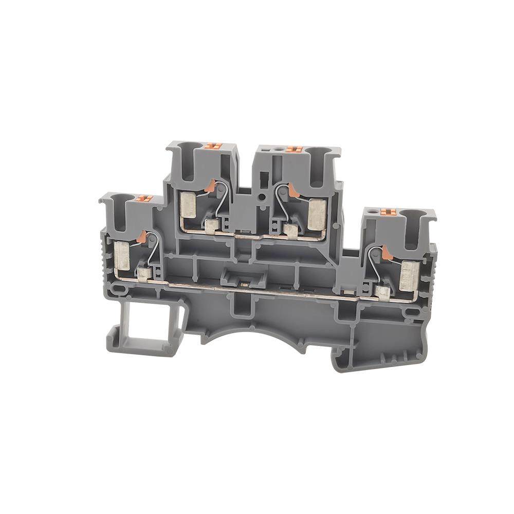 DEGSON高松DSKK2.5-01P-11-00ZH双层导轨接线端子：电气连接的完美解决方案！-接线端子-淘宝百科网