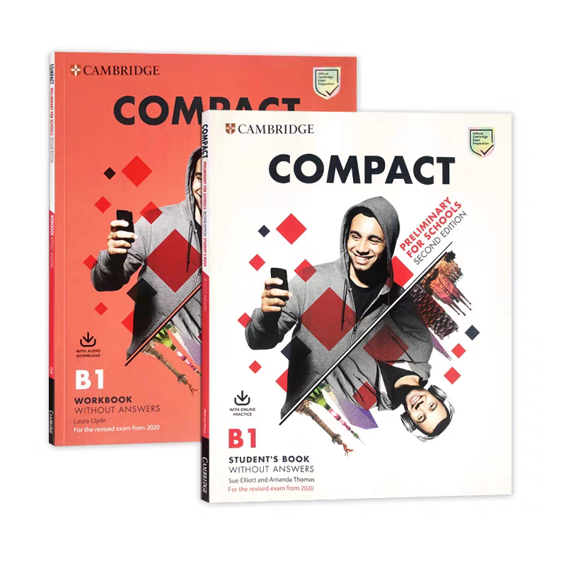 剑桥Compact系列教材，KET/PET/FCE备考神器？深度解析与推荐-考试类原版书-淘宝好物网