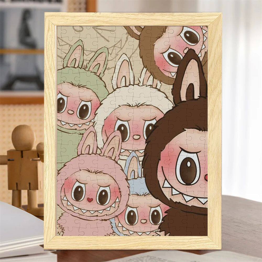 Labubu 1000-piece wooden puzzle: educational and creative, a new choice ...