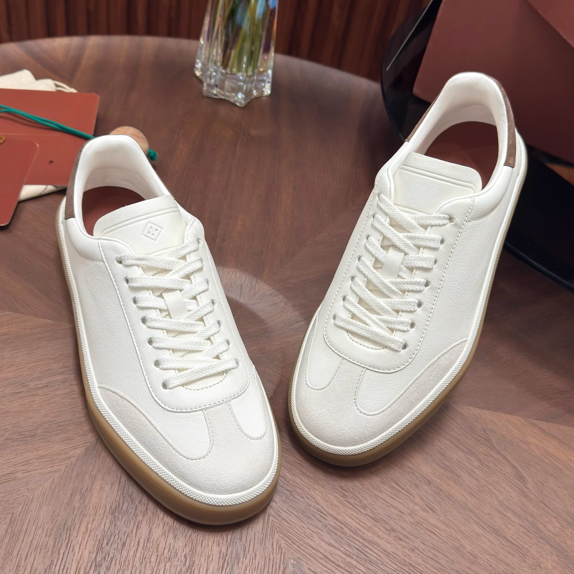 LP德训鞋【顶版】Tennis Walk lp鞋男女情侣款小白鞋2025升级版：👟舒适时尚，情侣同穿更浪漫！🌟-休闲板鞋-淘宝好物网