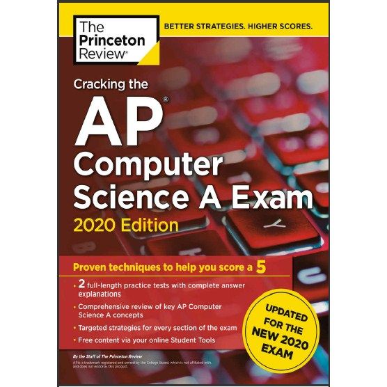 AP计算机科学A考试通关秘籍？《Cracking the AP Computer Science A Exam 2020》来拯救你！📚💪 ...