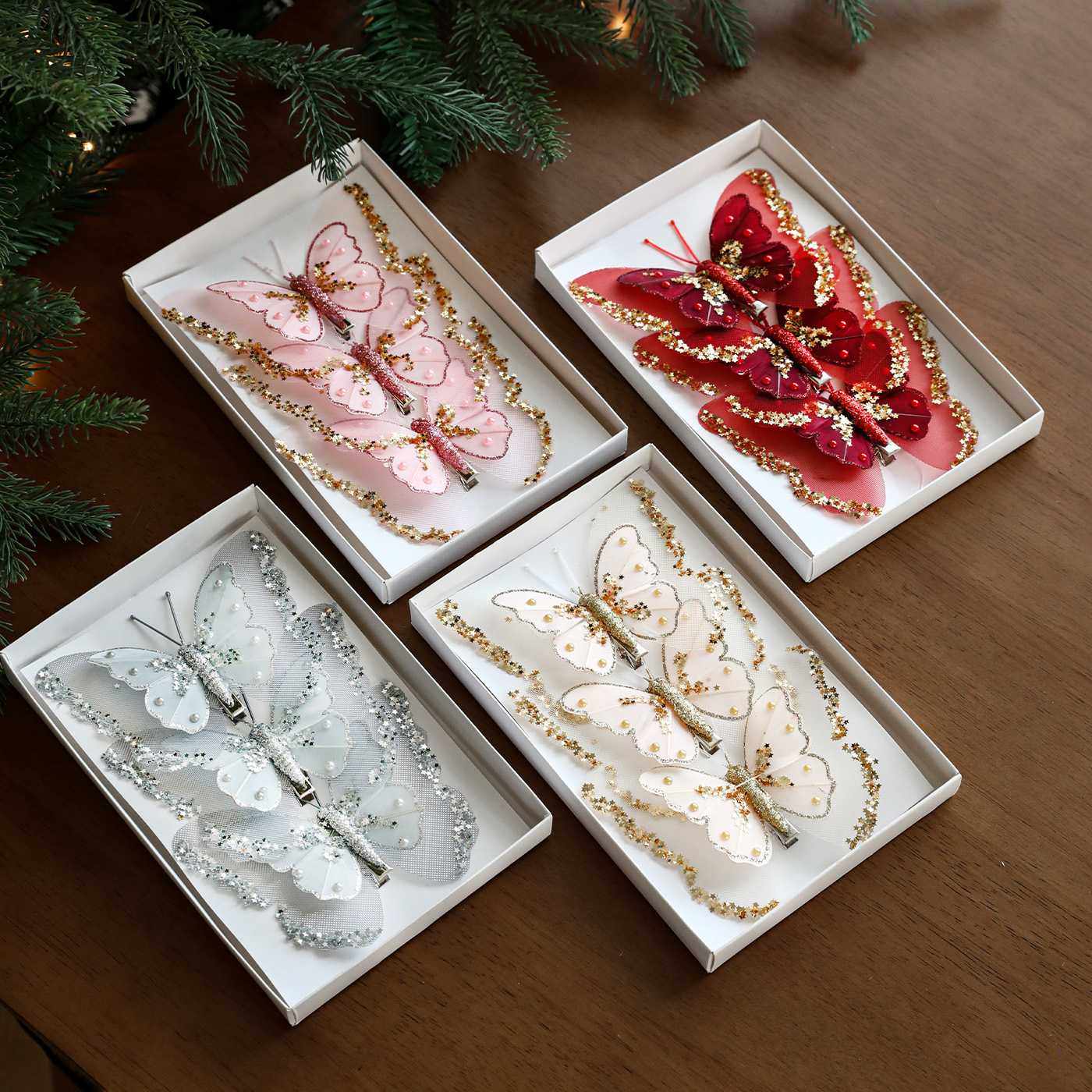 为什么圣诞树上的蝴蝶，总在风里轻轻颤抖？_其它元器件_淘宝数码网