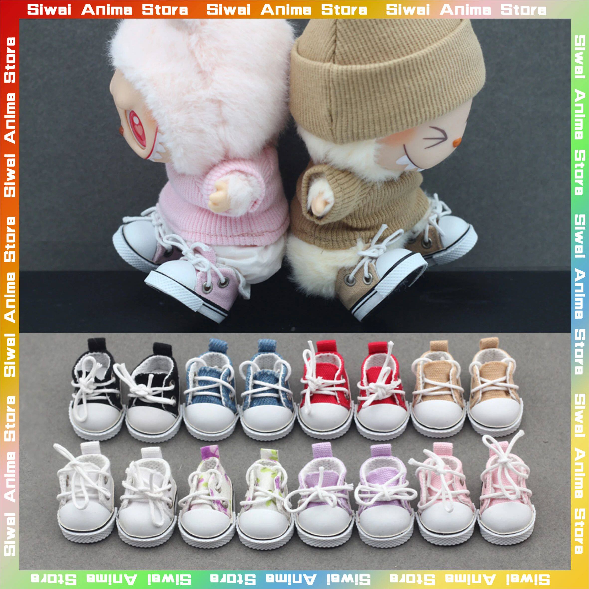 (Only Shoes) cm Labubu Canvas Shoes Cute V V Labubu