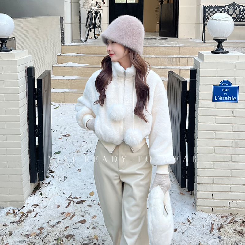 【摩登腿精】小個子高腰pu皮褲女2024新款秋冬加絨直筒顯瘦闊腿褲-Taobao