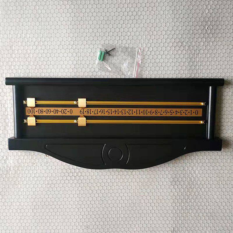 🔥 A must-have for snooker fans! solid wood two-track scoreboard makes ...