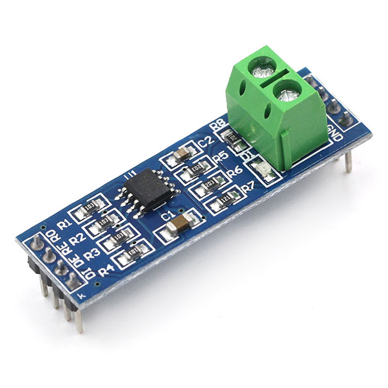 [USD 4.81] MAX485 module RS485 module TTL to RS-485 module single wafer ...