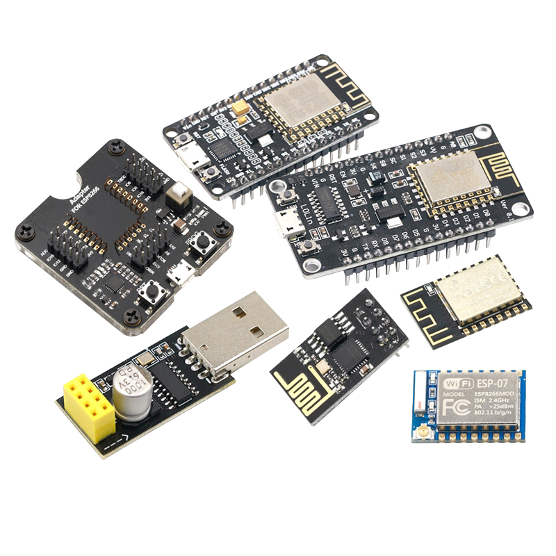 ESP8266-01 01S WiFi Module | Wireless Transceiver Serial Port | Long ...
