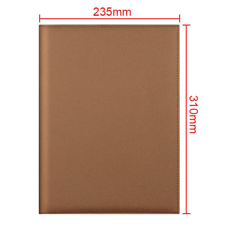 [USD 20.08] Leather Signing This Custom A4 Business Contract Folder Red ...