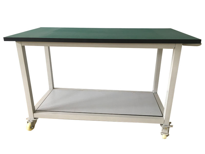 Anti-static workbench removable turnover car with pulleys factory ...