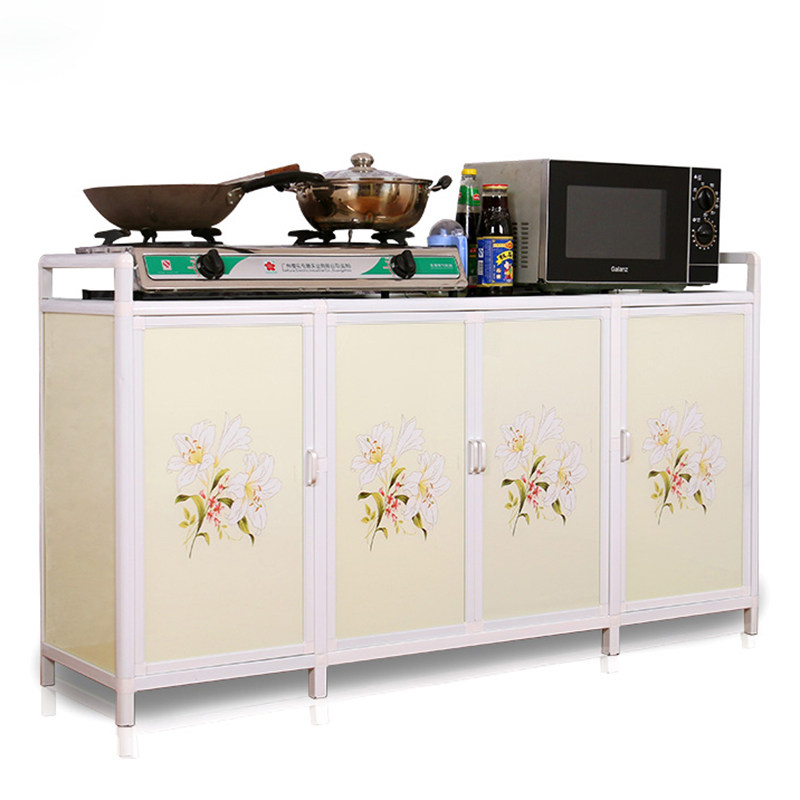 Dining Cabinet Simple Assembly Home Bowl Tray Cabinet Kitchenette ...