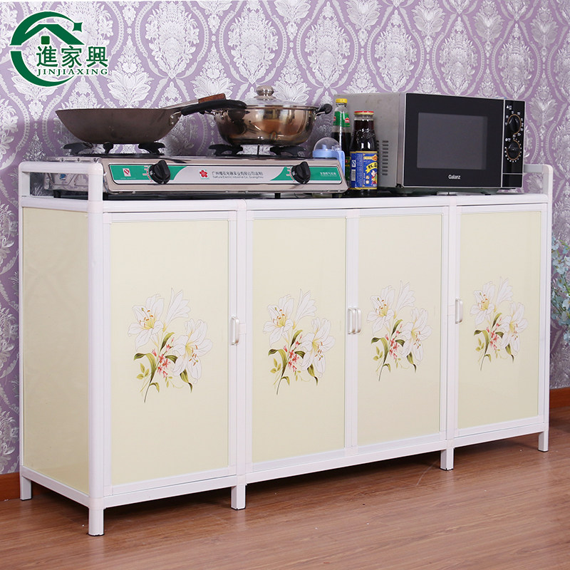 Dining Cabinet Simple Assembly Home Bowl Tray Cabinet Kitchenette ...