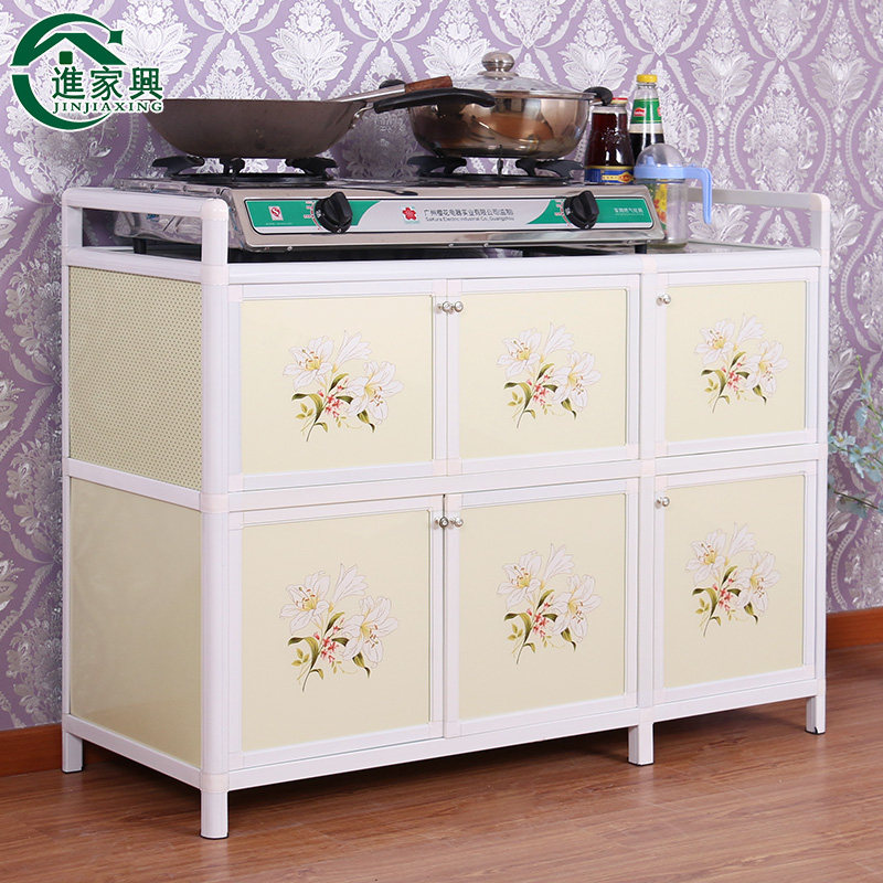 Dining Cabinet Simple Assembly Home Bowl Tray Cabinet Kitchenette ...