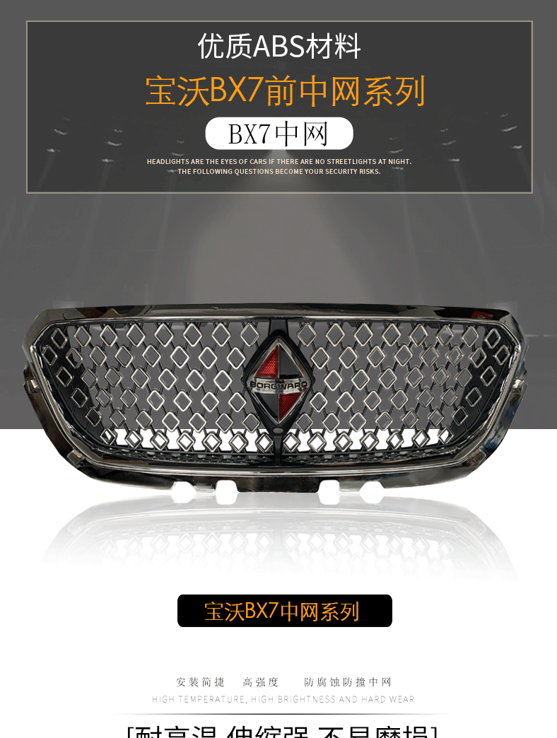 Áp dụng cho Trung tâm bánh xe lưới cải tiến Baowo BX7 tiêu chuẩn gypsophila TS phiên bản thể ...