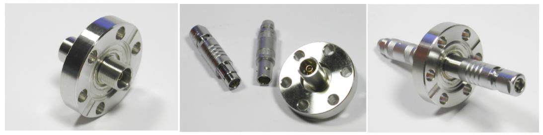 Allectra三同轴真空馈通feedthrough真空端接头，大气端接头整套-阿里巴巴