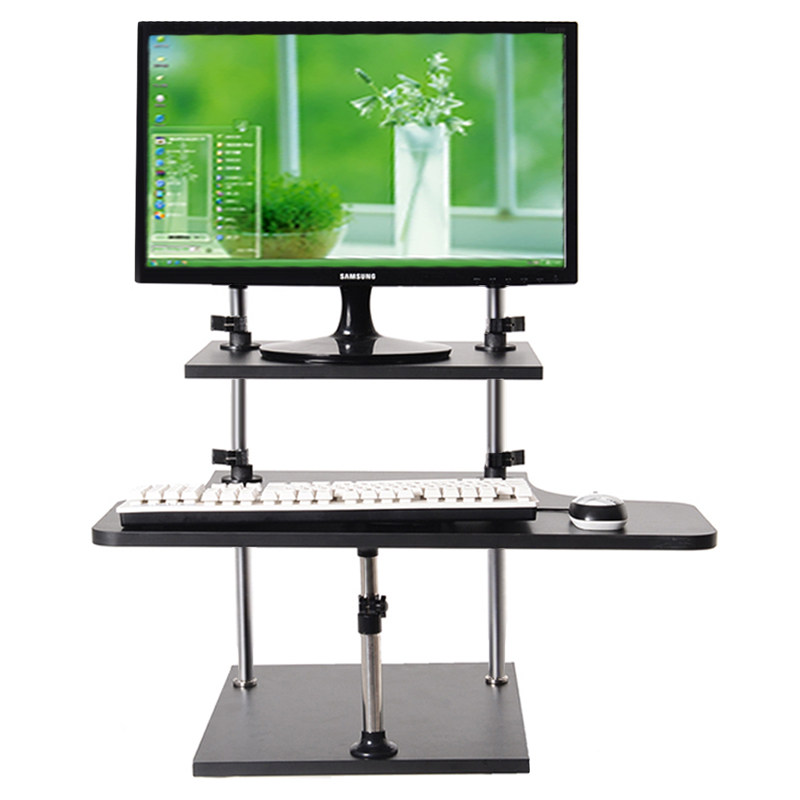 [USD 75.23] Stand on a working computer stand stand-up computer lifts ...