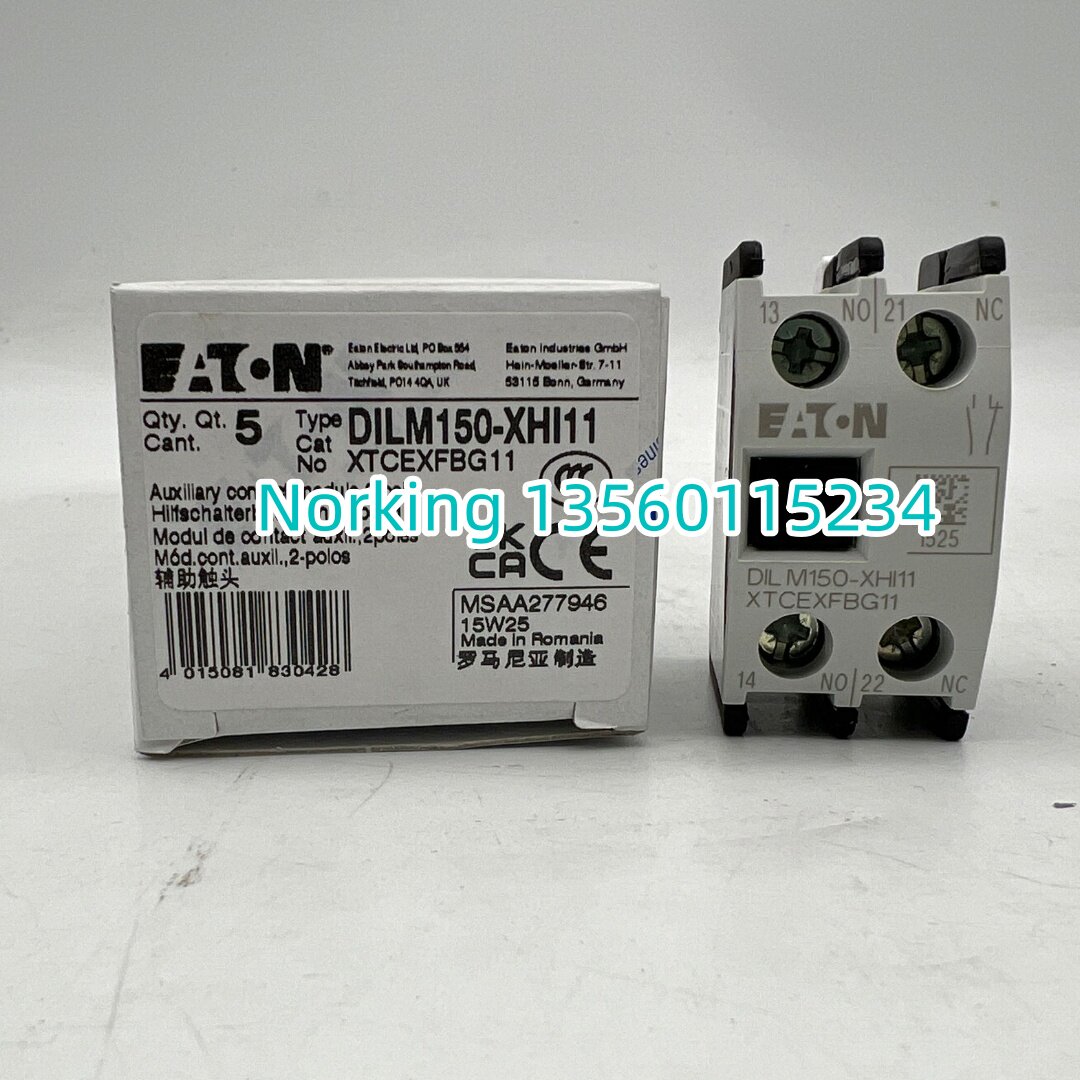 EATON伊顿穆勒 接触器触点DILM150-XHI11 全新原装XTCEXFBG11现货