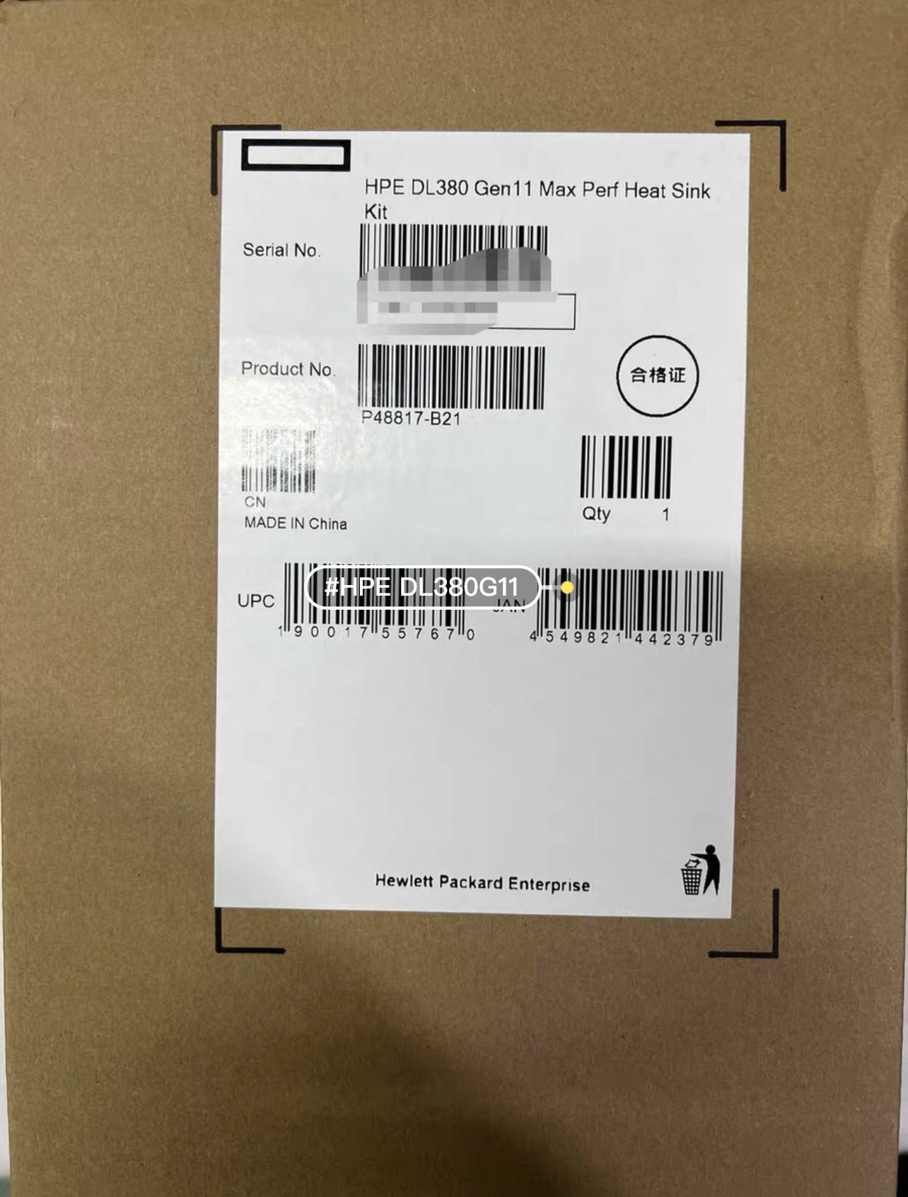 服务器散热神器！P48818-B21 HPE DL380G11高散热器实测，这波真的值了🔥-散热器-淘宝百科网