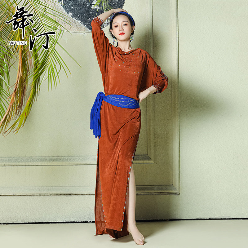 🔥 Wuting belly dance practice clothes, let your confidence fly with the ...
