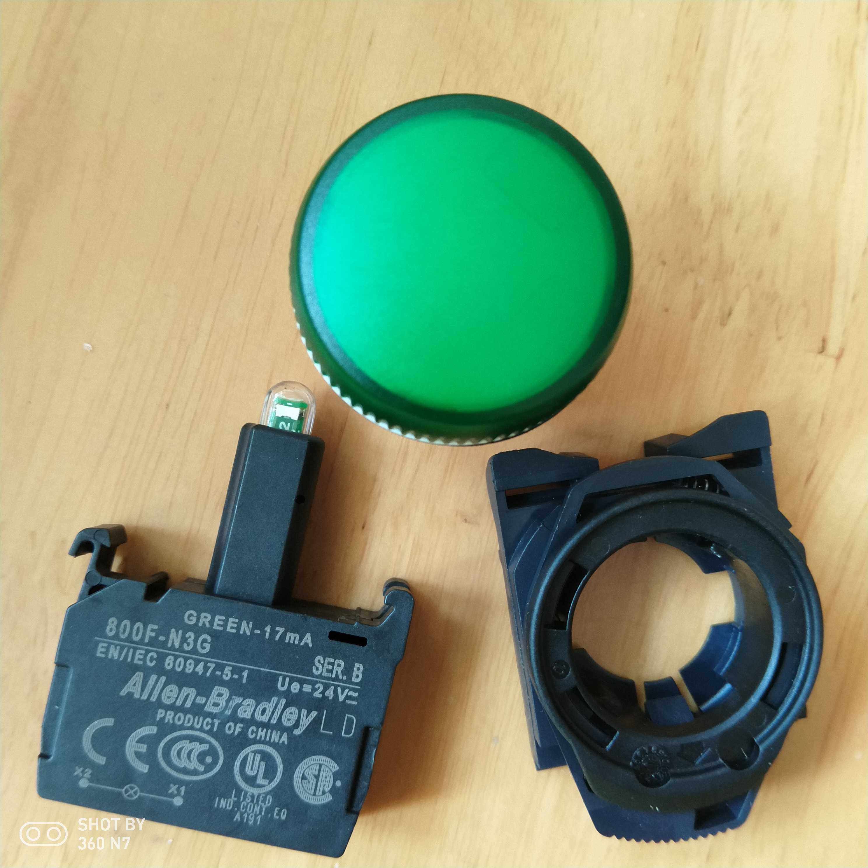 Купить AB 800FP-P3PN3G/N7G зеленый индикатор 800FP-P3+800F-ALP+800F-N3G ...