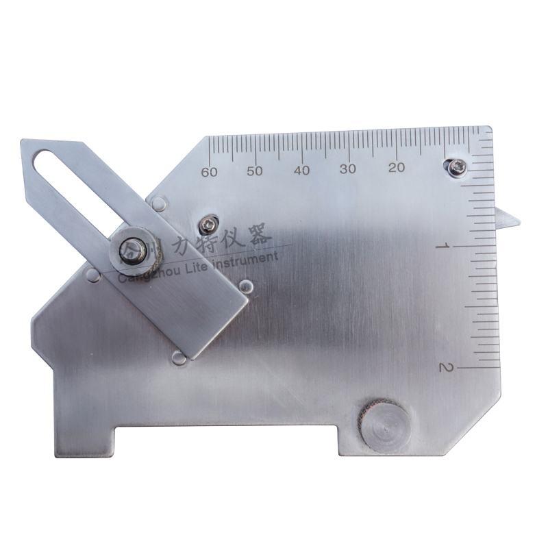 [USD 18.07] Welding inspection ruler welding scale welding ruler detection ruler HJC40 measuring ...