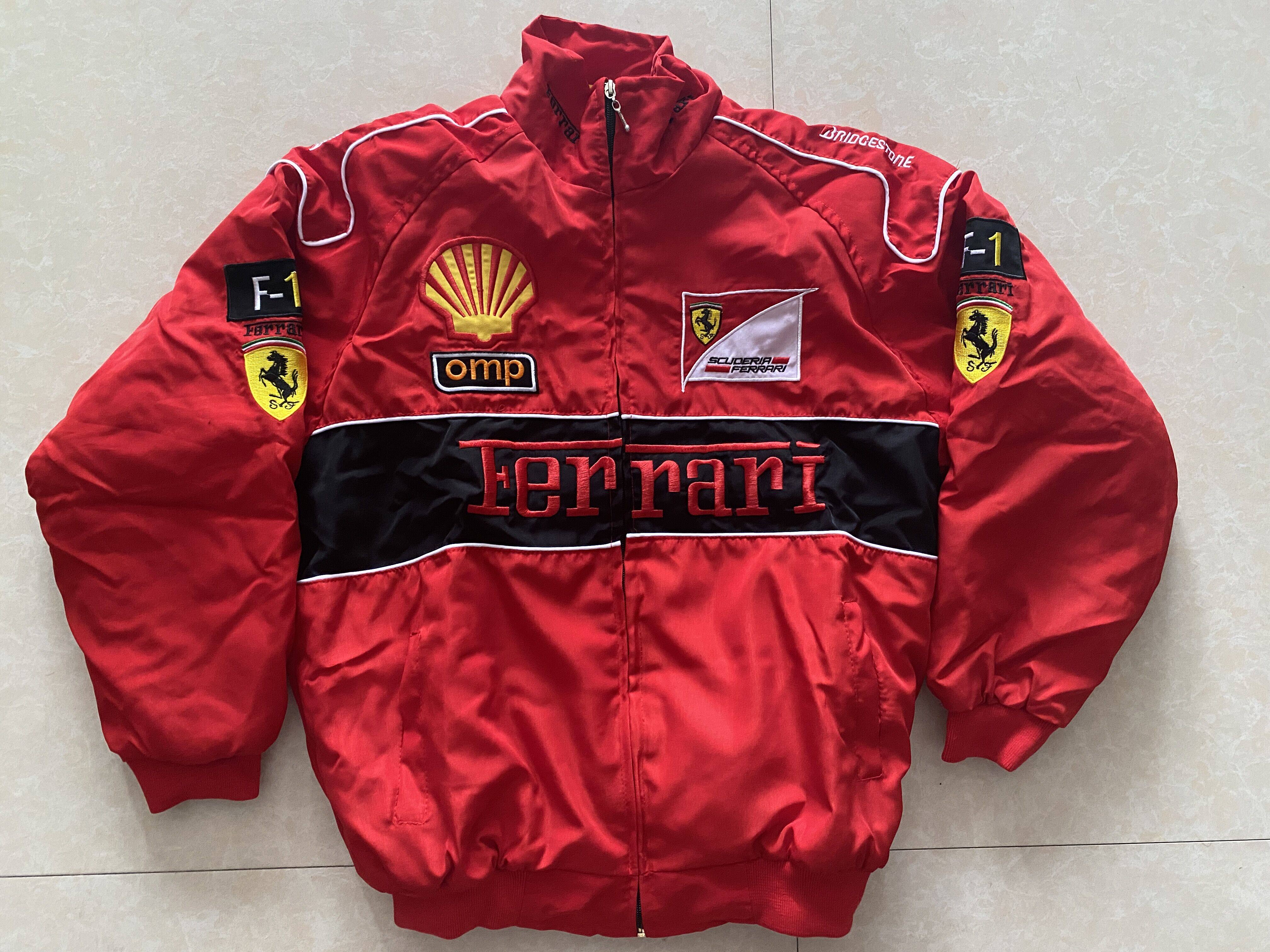 F1 racing clothing retro style, style, personality jacket, winter ...