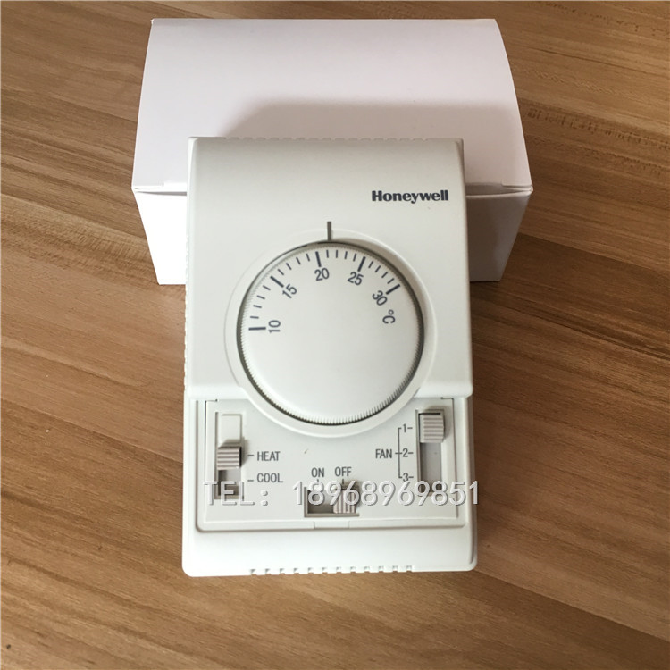 Honeywell Honeywell Central air thermostat T6373BC1130 control switch panel