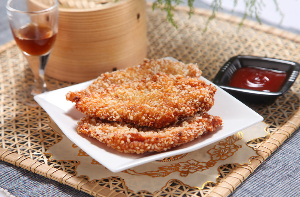 Large Aroma Snowy Chicken Volleyball 10 slices * 100 gr Snowflake ...