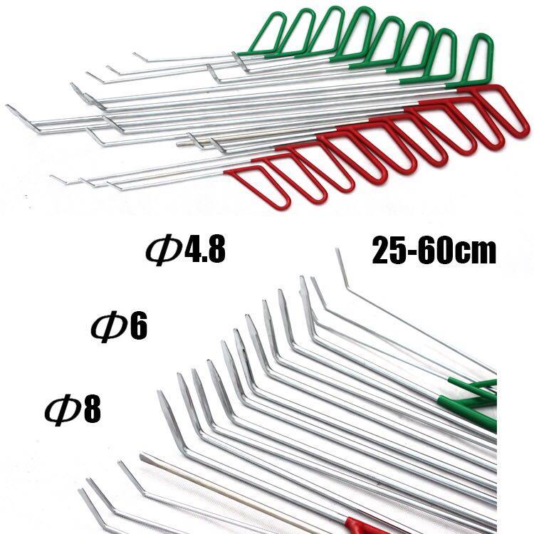 [USD 121.49] Dented Sheet Metal Repair Crowbar Hook Set Steam Repair ...
