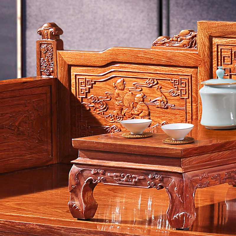 Купить кровать из дерева Смотреть классический мебель из красного ...