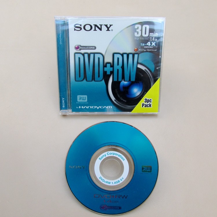 HIFIDIY论坛-Sony/索尼 DVD-RW摄像机光盘1.4G可擦写2.6G录像机光碟 - Powered by Discuz!