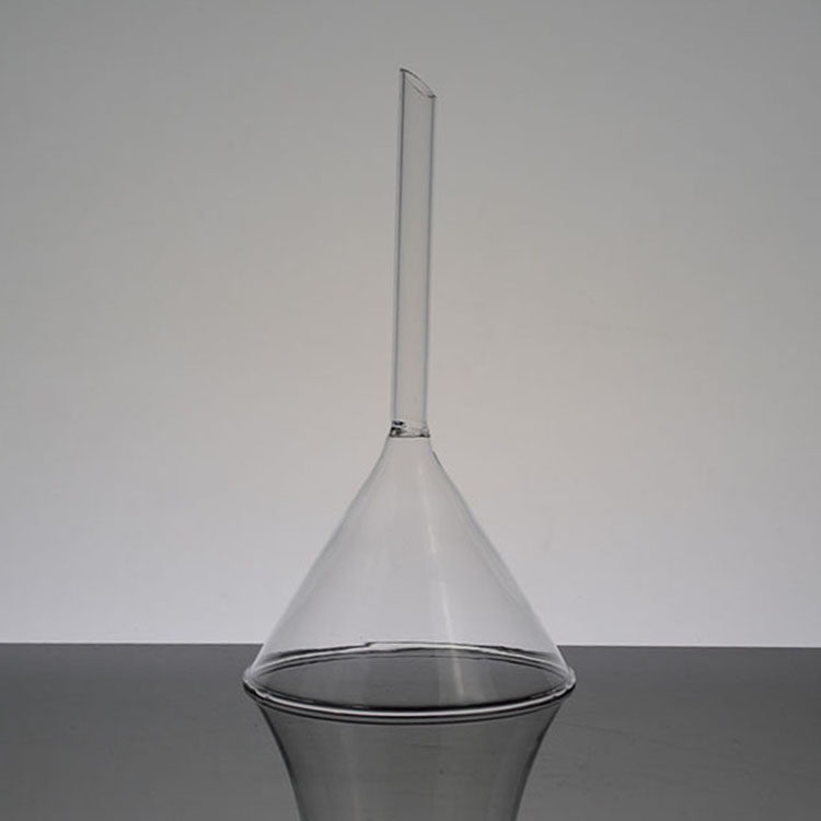 [USD 4.37] Glass funnel Stove funnel 60mm90mm caliber Triangle funnel ...