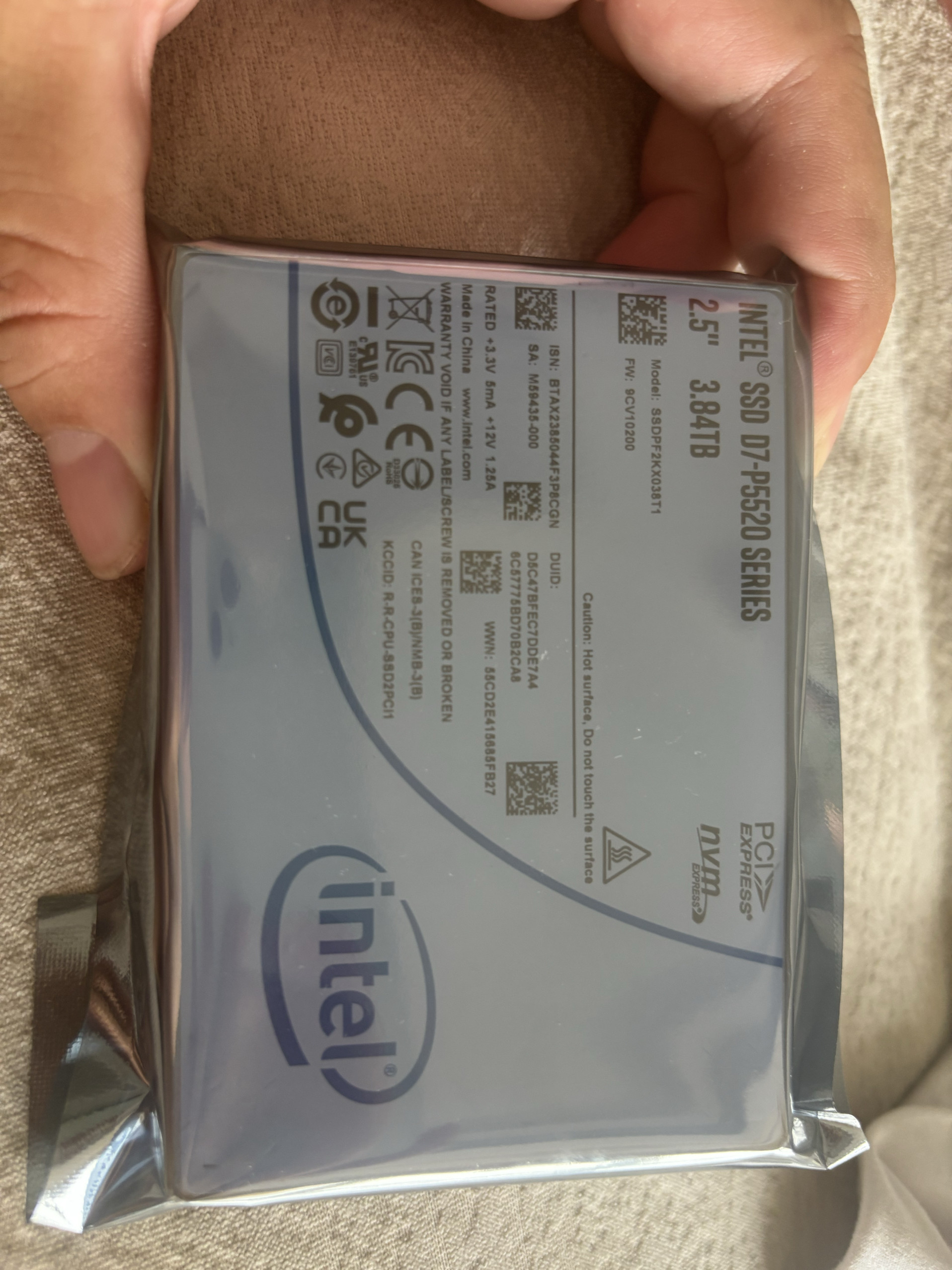 🚀 Intel P5520固态硬盘拆机测评，你值得拥有！🤔-固态硬盘-淘宝好物网