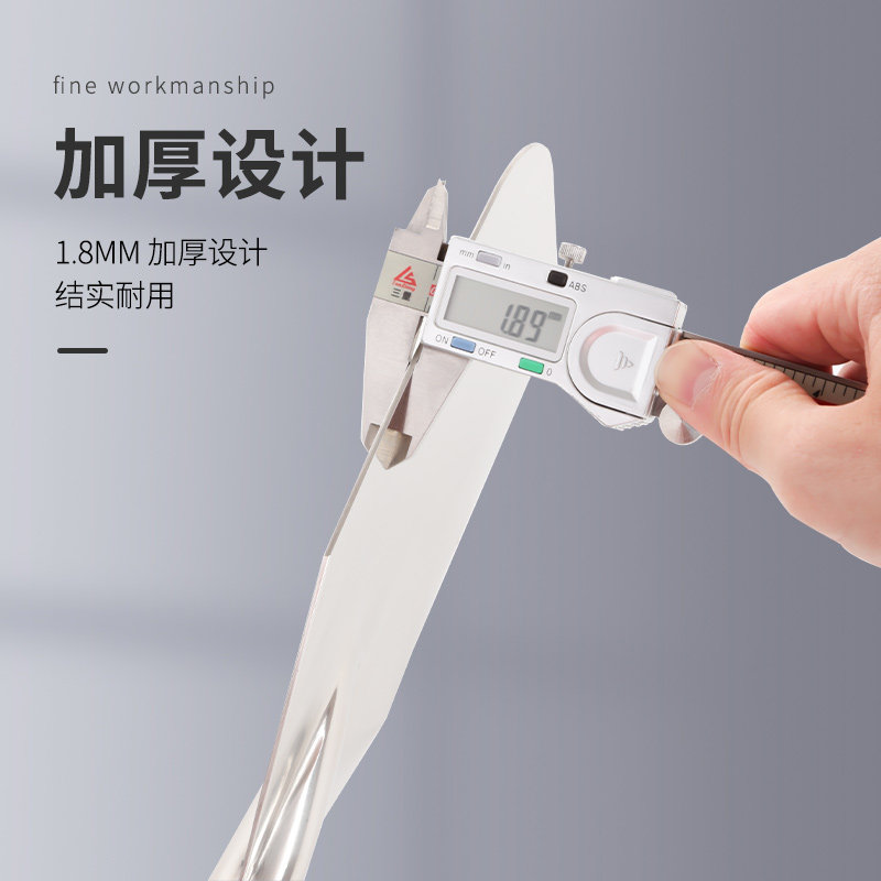 Stainless steel kitchen stirring rod Large pot long handle soup bucket ...