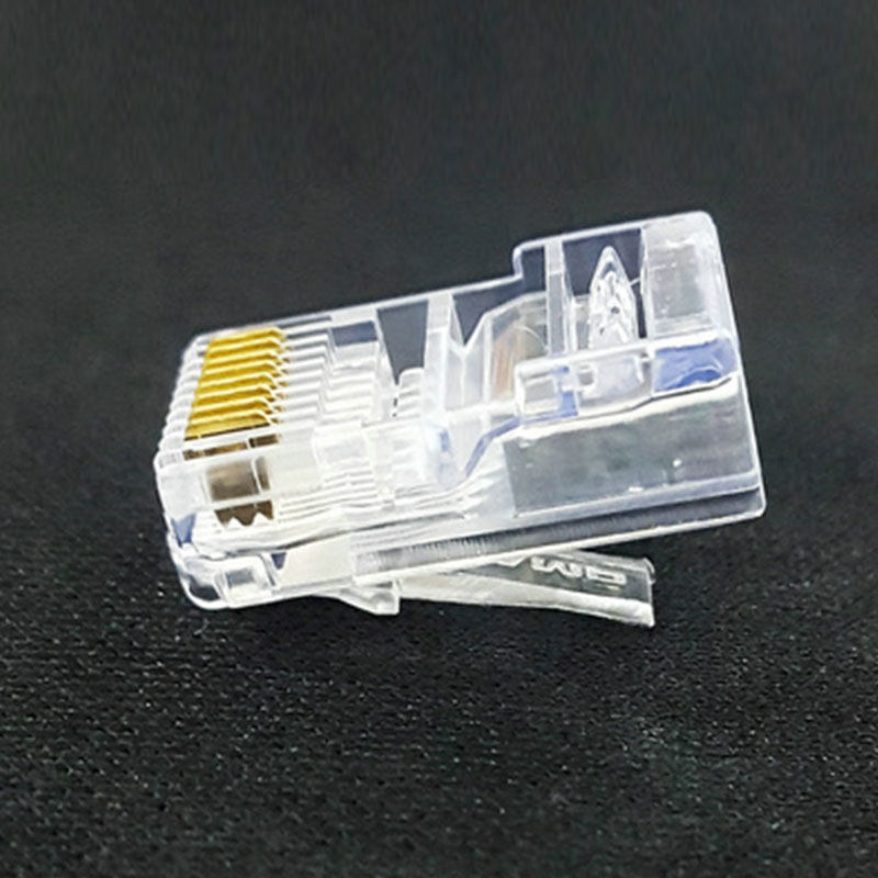 [USD 6.37] Transparent Ultra Five Class Network Cable Crystal Head RJ45 ...