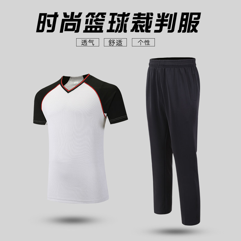 🔥 Basketball referee uniform set, unisex design. breathable, custom ...